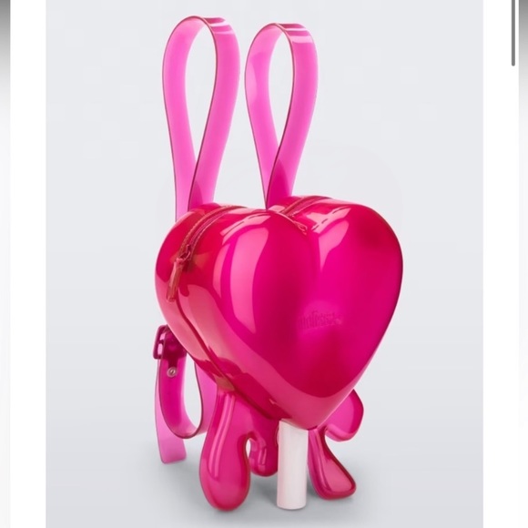 Melissa | Bags | New Melissa Pink Melting Lollipop Jelly Mini Backpack ...